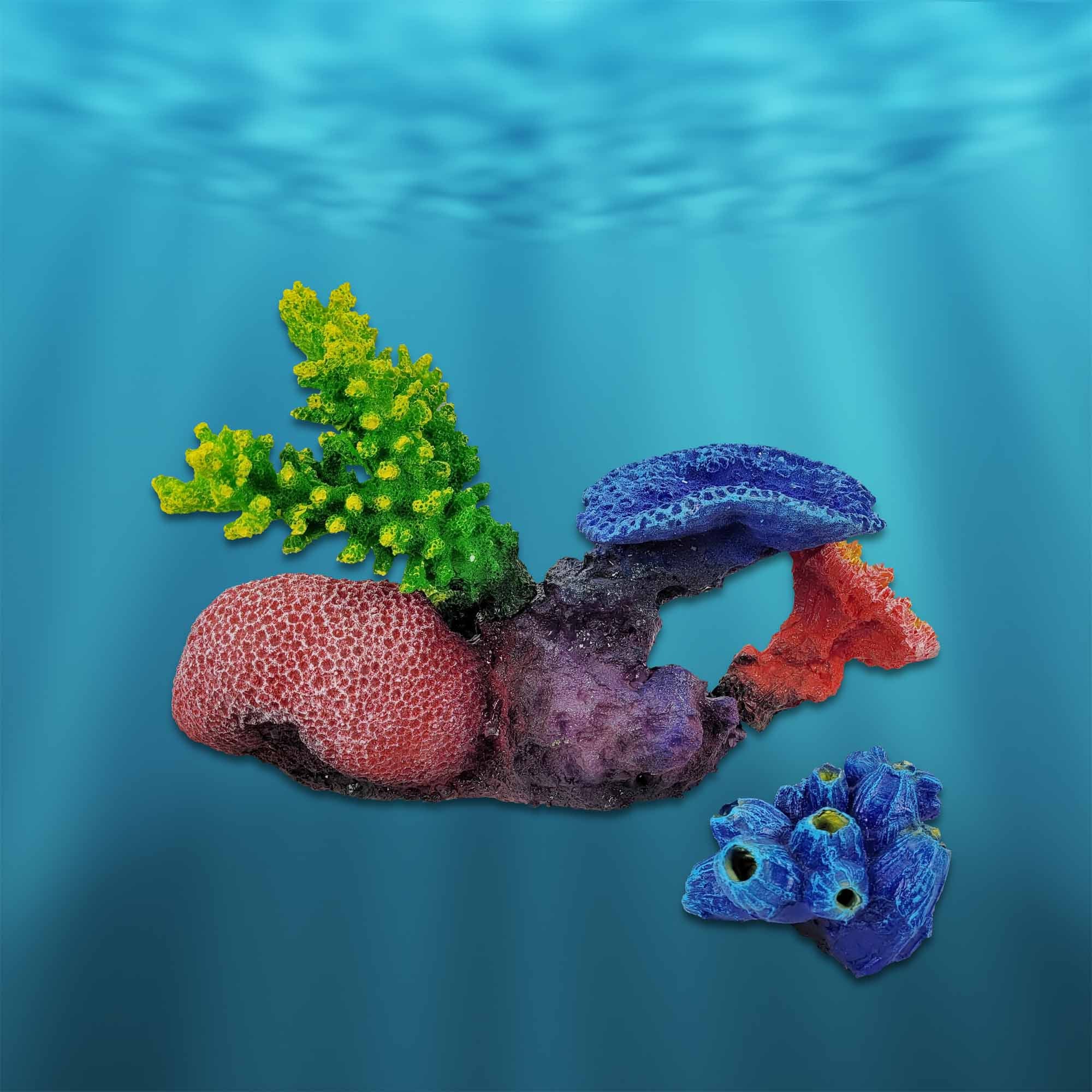 PNP0007 Artificial Fake Coral Aquarium Decor for Marine Tanks
